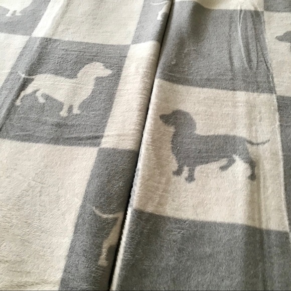 INUP Home | Bedding | Inup Home Fine Linens Gray Dachshund Reverse ...